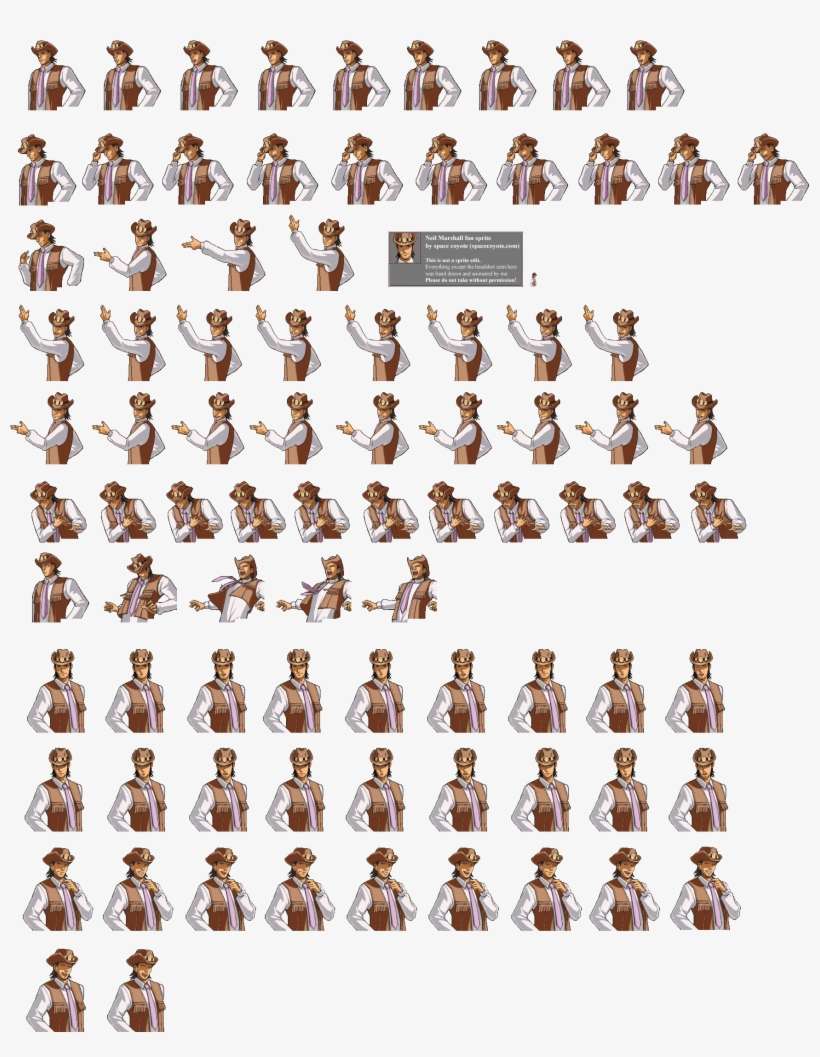 Zip File Of All Sprites - Sprite Sheet PNG Image | Transparent PNG Free ...