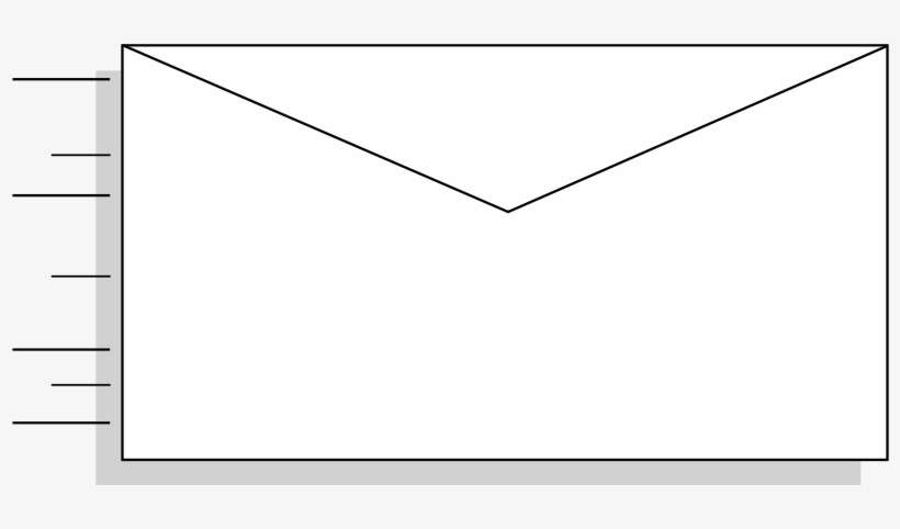Envelope Clip Art Black And White Free PNG Image | Transparent PNG Free ...
