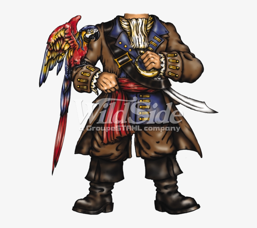 Pirate With Parrot - Armour PNG Image | Transparent PNG Free Download ...