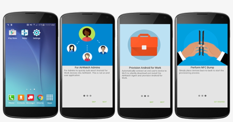 Enrolling Work Managed Device With Airwatch Relay For - Android App ...