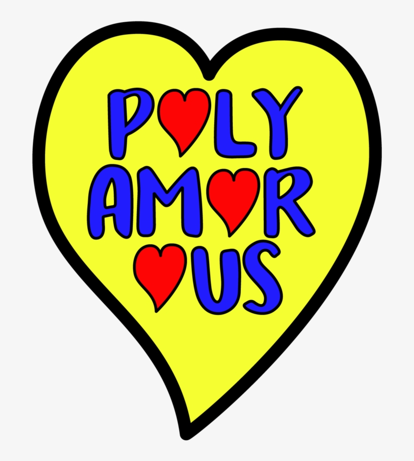 Phs Stickers Poly Amor Ous - Heart PNG Image | Transparent PNG Free ...
