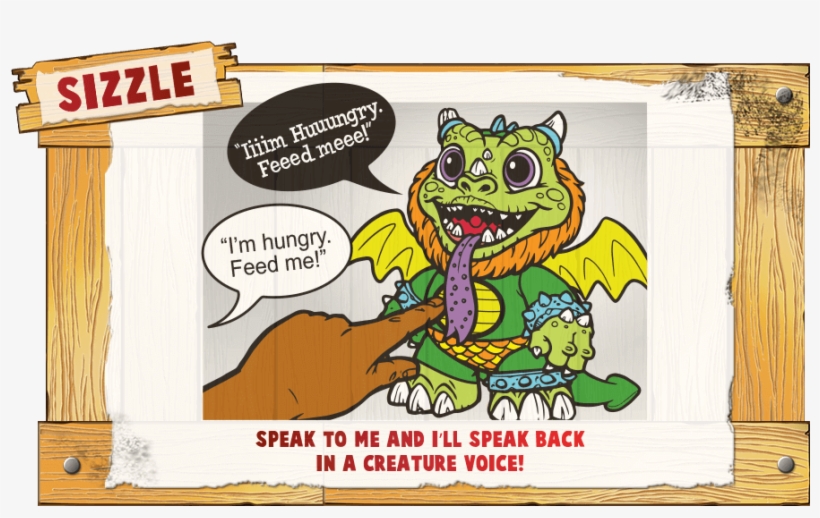 Slide - Title - Crate Creatures Sizzle Special Feature PNG Image ...