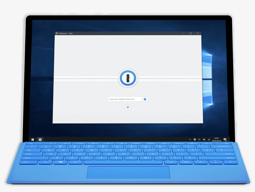 1password 7 For Windows Lock Screen Asking For Your - Password PNG ...