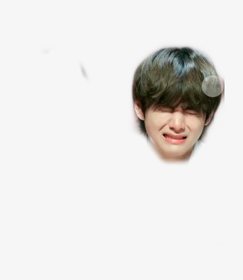 694 X 862 1 - Crying Taehyung Transparent Background PNG Image ...