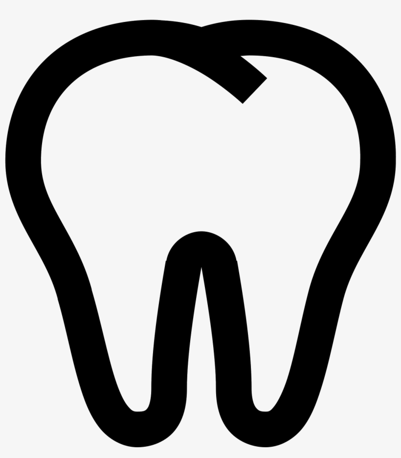 Download It Is An Image Of A Tooth - Heart | Transparent PNG Download ...