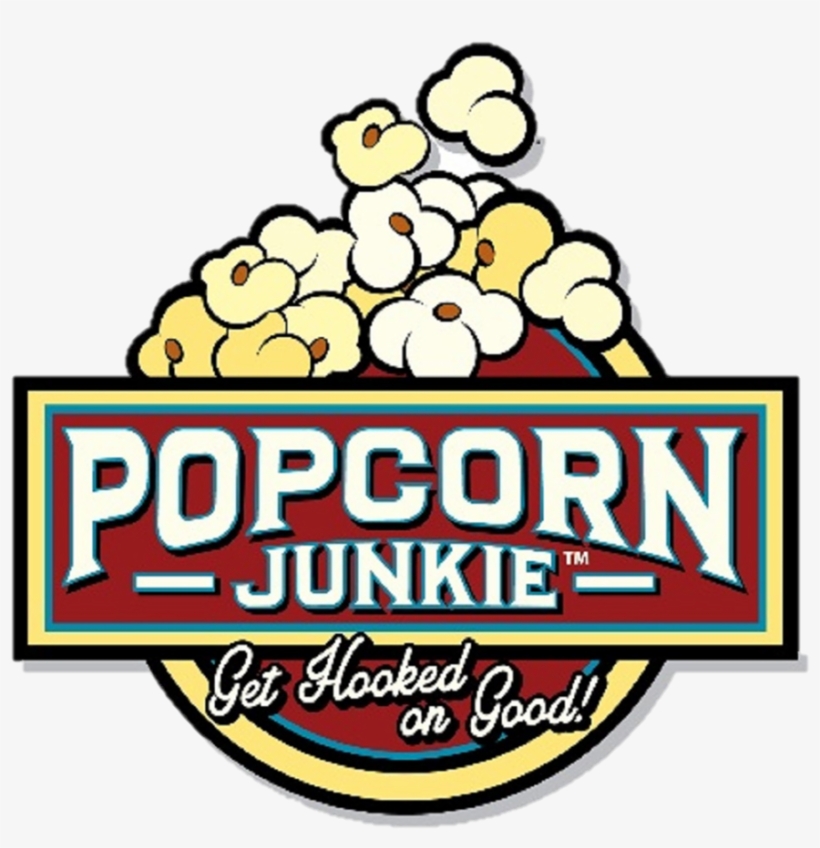 Logoweb - Popcorn Junkie PNG Image | Transparent PNG Free Download on ...