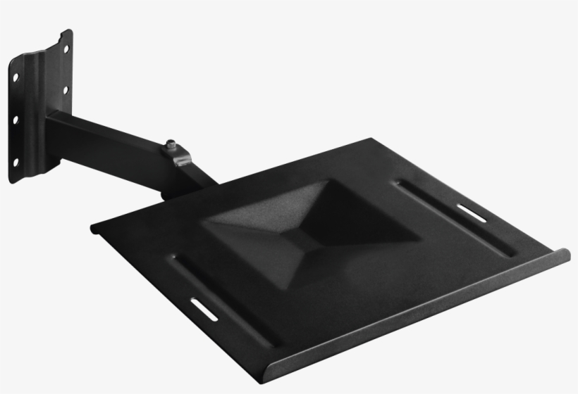 Tv Wall Bracket 2, Black - Led-backlit Lcd Display PNG Image ...