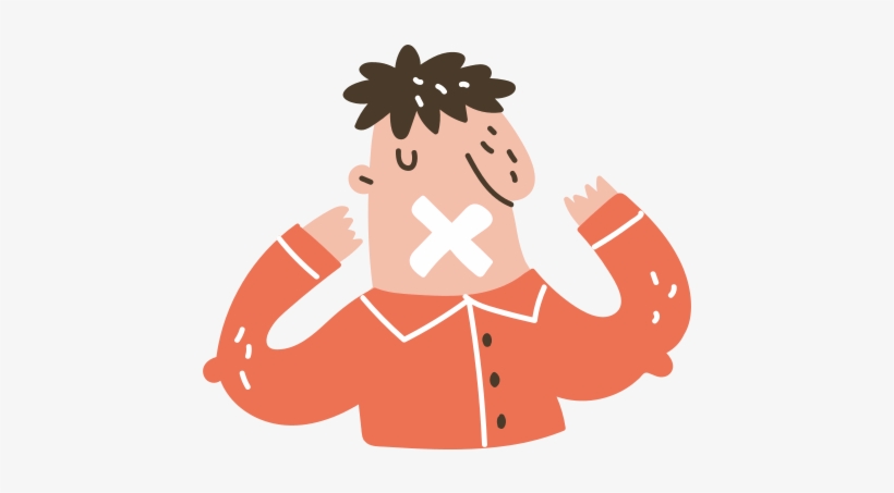 Silence - Illustration PNG Image | Transparent PNG Free Download on SeekPNG
