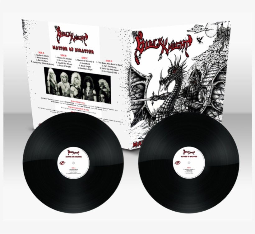 Master Of Disaster Black Vinyl 2lp - Black Knight Master Of Disaster ...