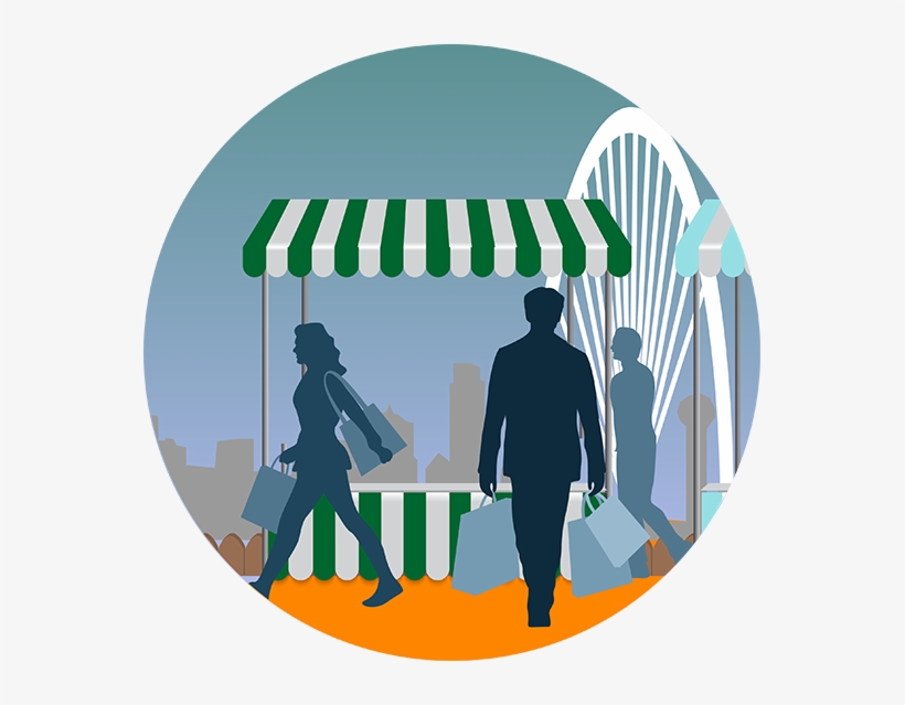 Download Outdoor Market - Illustration | Transparent PNG Download | SeekPNG