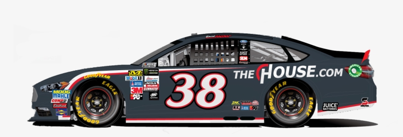 Picture - No 38 Front Row Motorsports Ford 2019 PNG Image | Transparent ...