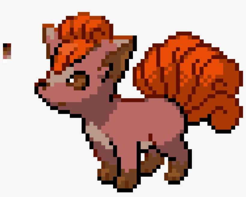 Download Vulpix Pixel Art | Transparent PNG Download | SeekPNG