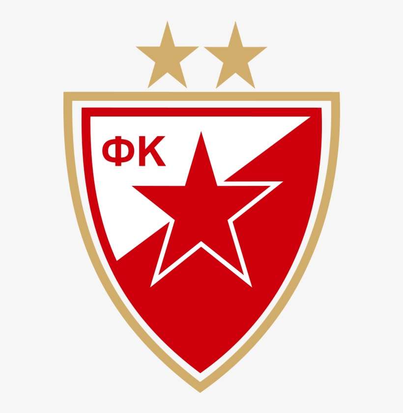 Download Estrela Vermelha - Red Star Belgrade Logo | Transparent PNG ...