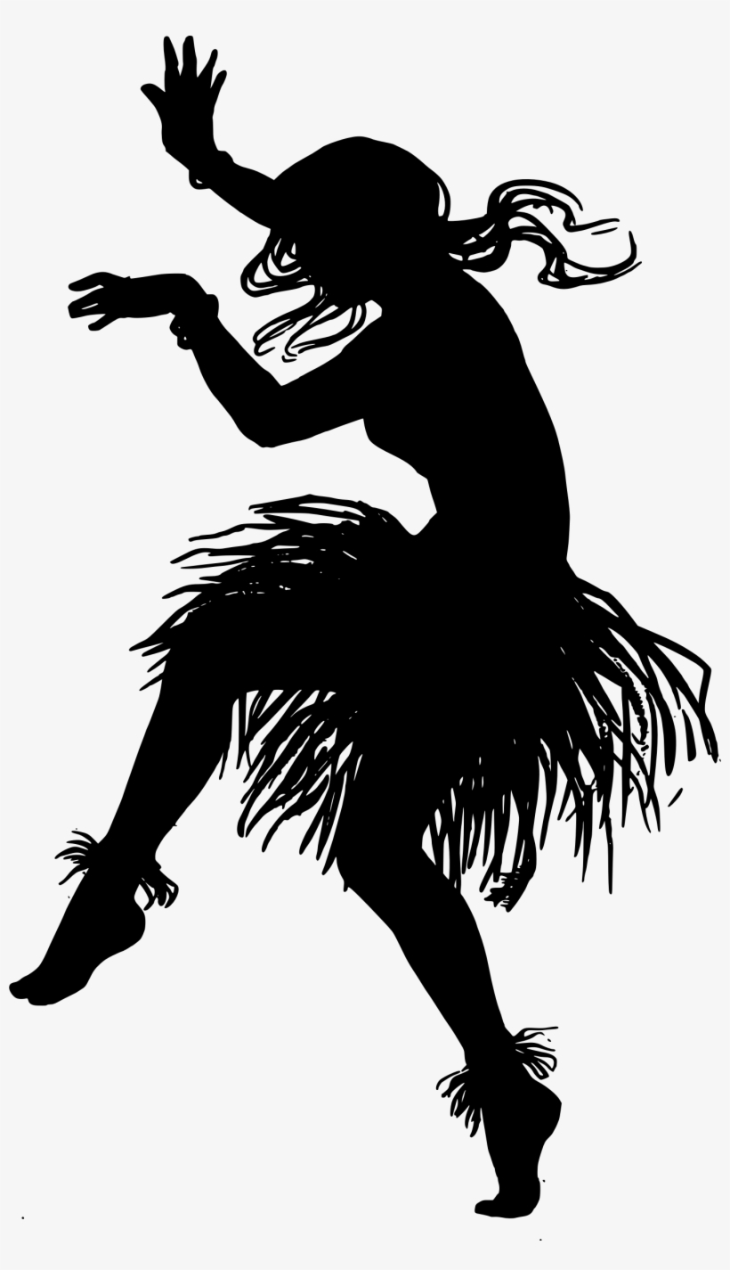 Hula Dancer Outline Icons Png - Hula Dancer Silhouette Png PNG Image ...