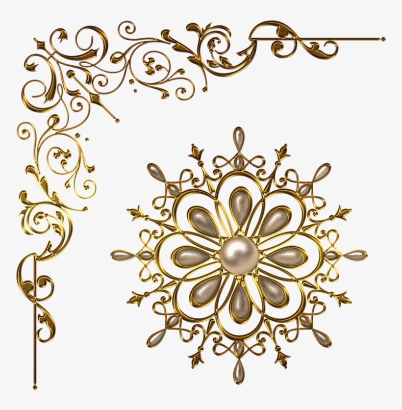 Vintage Corner Border Designs - Vintage Corner Border Design Png PNG ...
