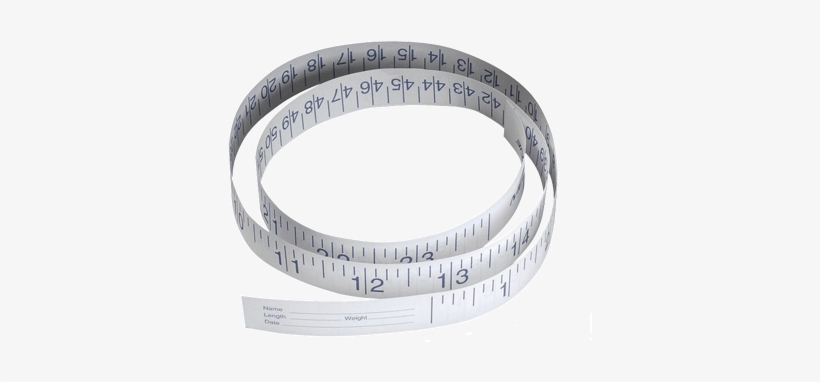 Flexible Tape Measure Features Inches On One Side And - Paper Tape ...