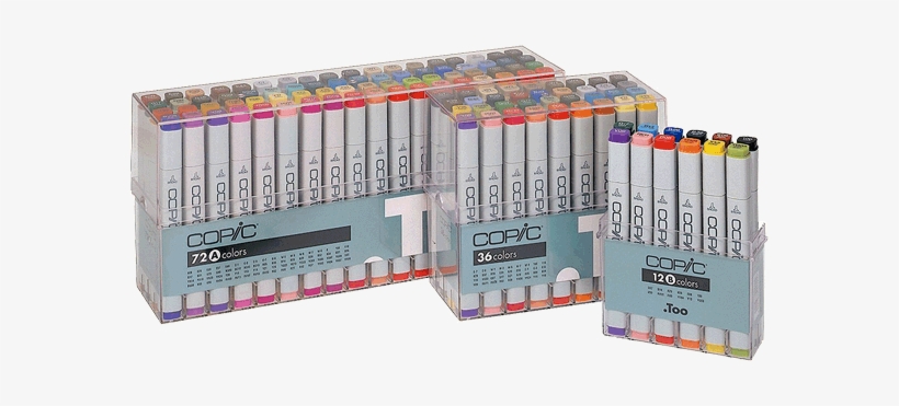 Copic Original Marker Sets - Art Markers Copic PNG Image | Transparent ...