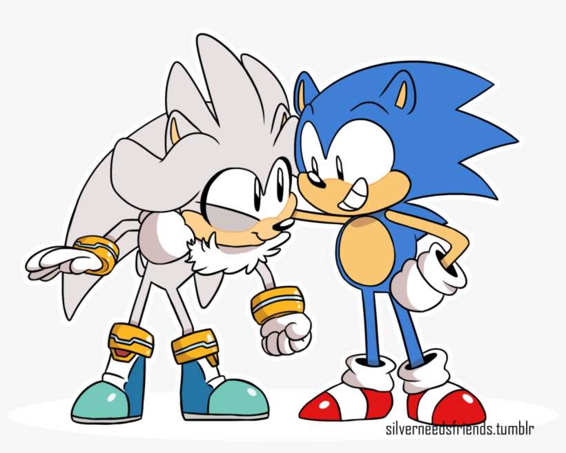 Classic Silver The Hedgehog Sprites