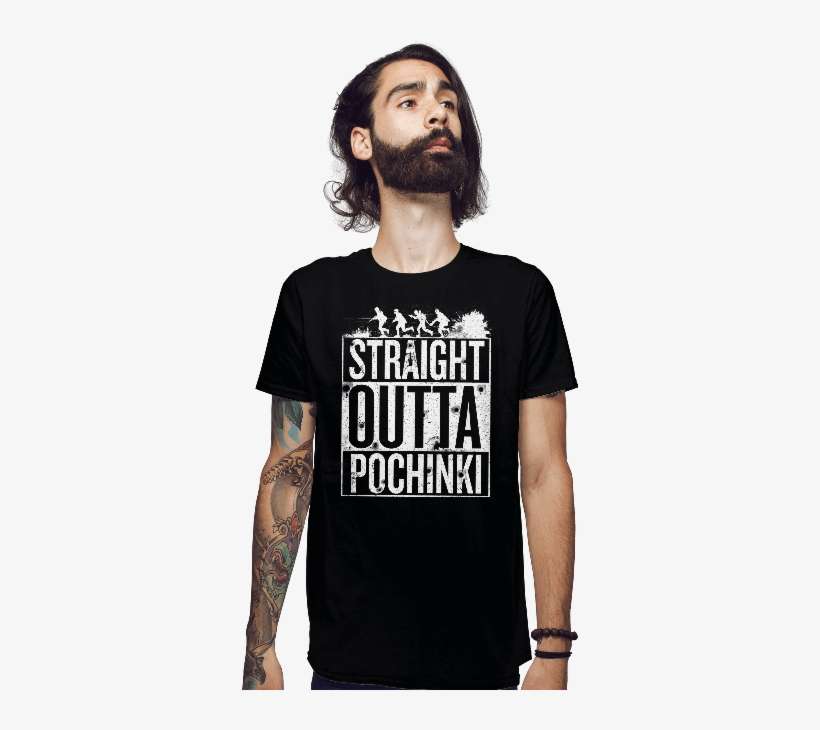 Straight Outta Pochinki - Saiyan PNG Image | Transparent PNG Free ...