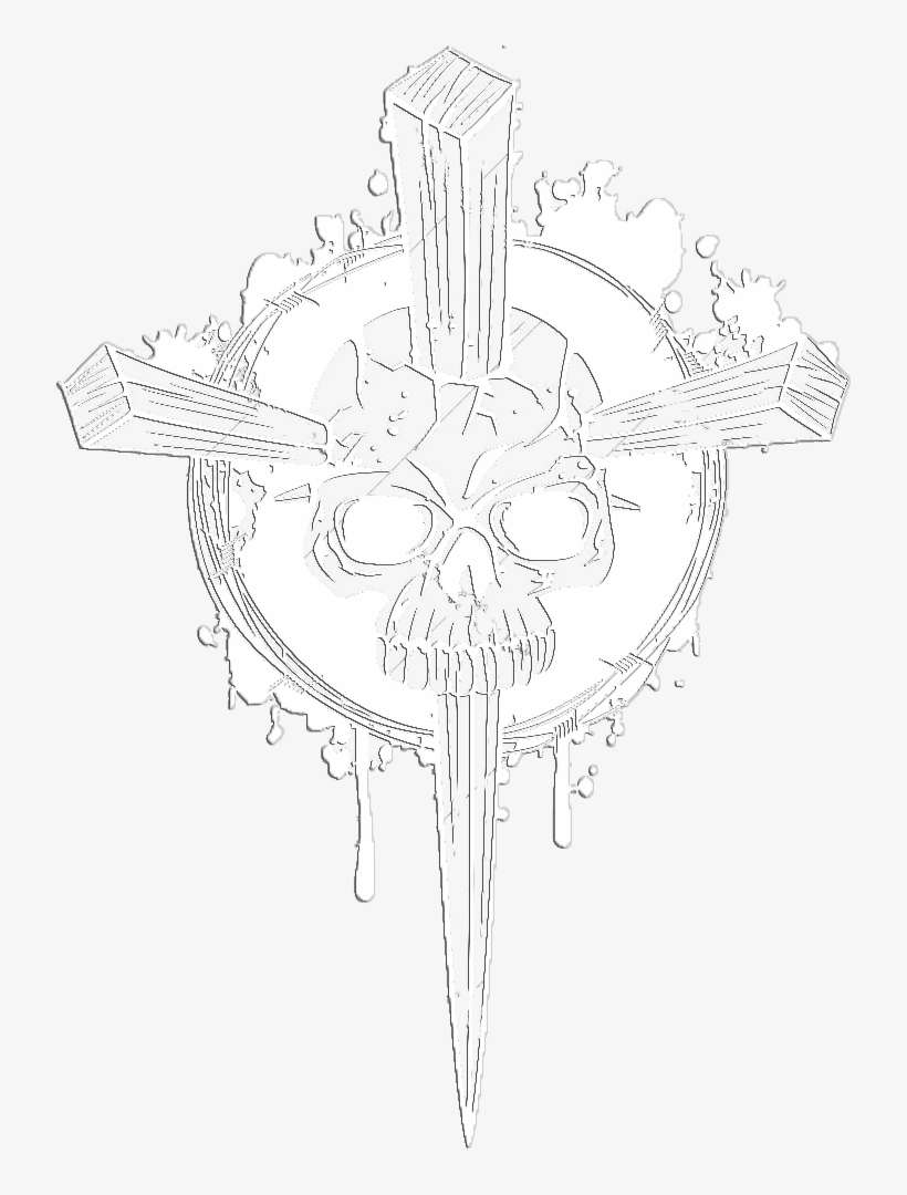 Skulls And Crosses Drawings