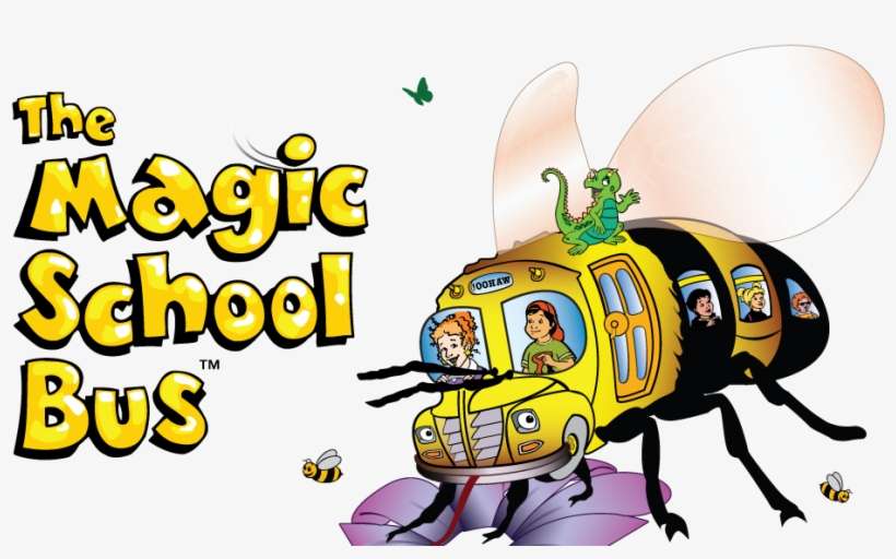 Series Overview The Magic School Bus - Magic School Bus Title PNG Image ...