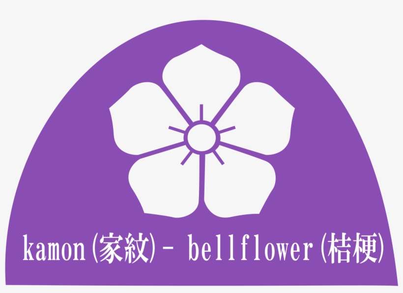This Free Icons Png Design Of Crest Kamon Bellflower PNG Image | Transparent PNG Free Download ...