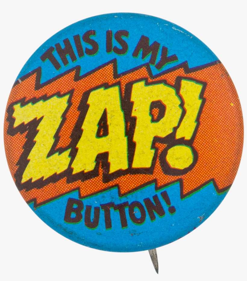 This Is My Zap Button - Label PNG Image | Transparent PNG Free Download ...