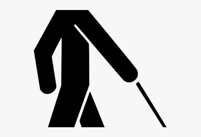 Blinds Clipart Blind Cane - Visually Impaired PNG Image | Transparent ...