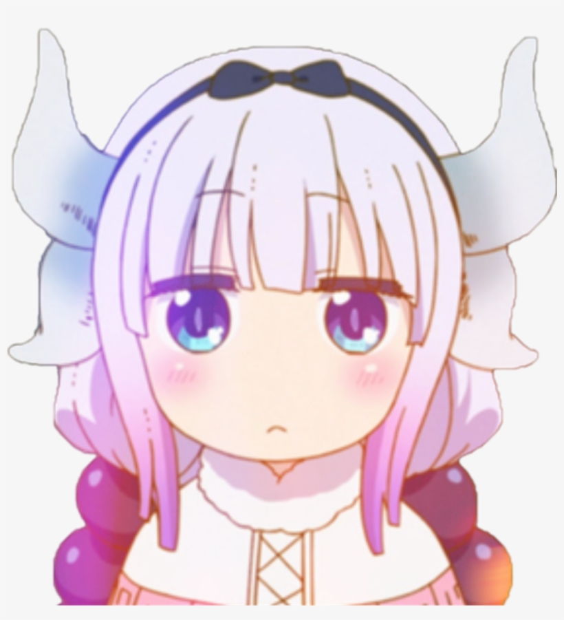 Kanna Sticker - Miss Kobayashi's Dragon Maid Kanna PNG Image ...