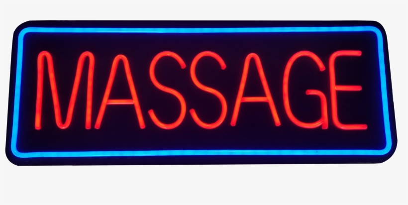 Download Led Neon Rope Strip Indoor Window Display Sign- "massage ...