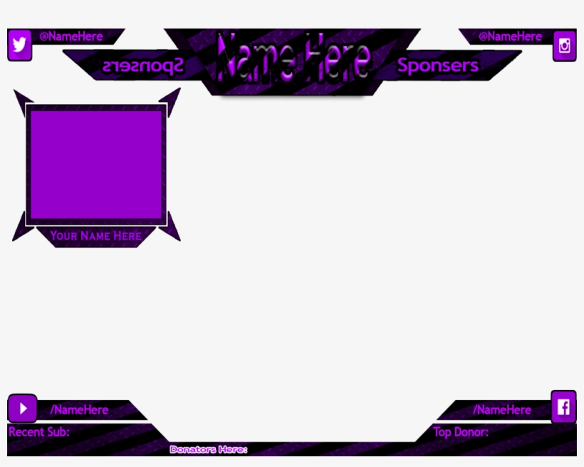 Download Overlay Gamer | Transparent PNG Download | SeekPNG