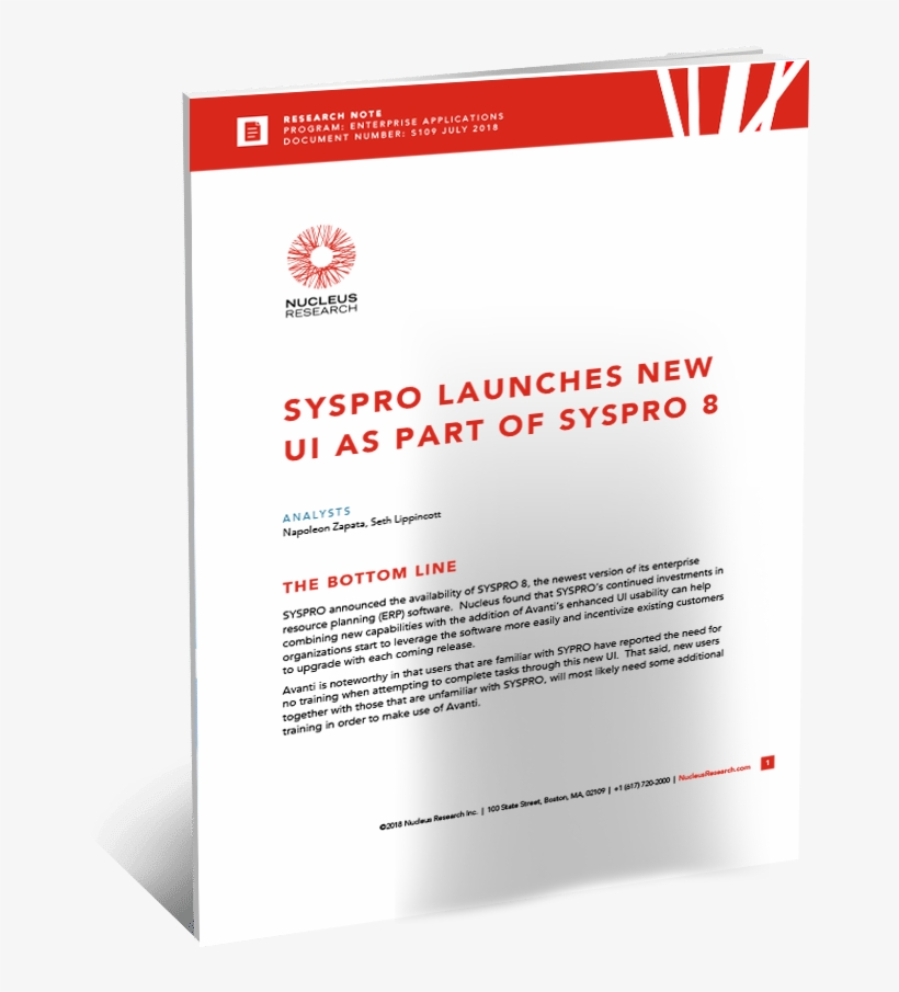 Syspro Launches New Ui As Part Of Syspro - Graphic Design PNG Image ...