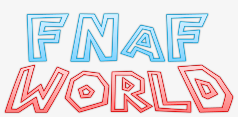 Fnaf World Logo 2 By Rebecca - Fnaf World PNG Image | Transparent PNG ...