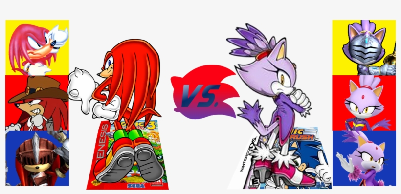Knuckles And Blaze PNG Image | Transparent PNG Free Download on SeekPNG