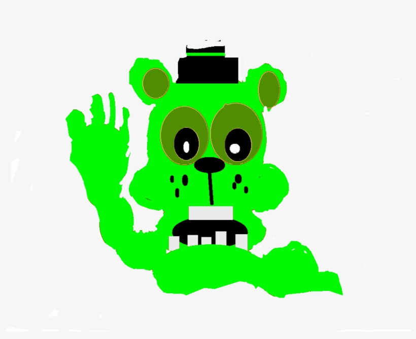 Drawing11 - Slime Freddy - Cartoon PNG Image | Transparent PNG Free ...