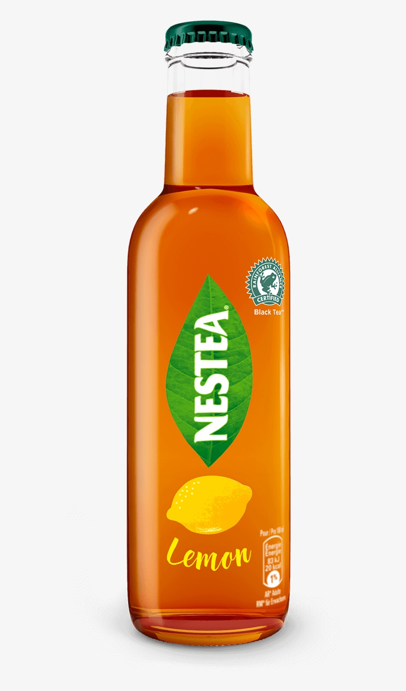 Download Nestea Lemon Glass - Nestea Peche Bouteille En Verre ...