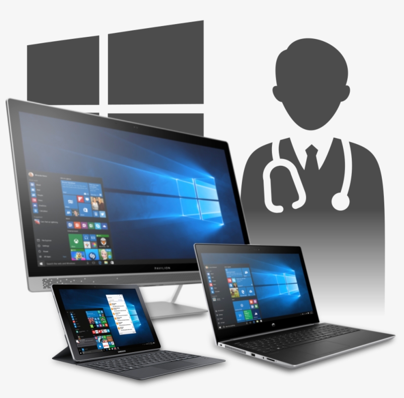 In Home / On Site Computer Repair - Hewlett-packard PNG Image ...