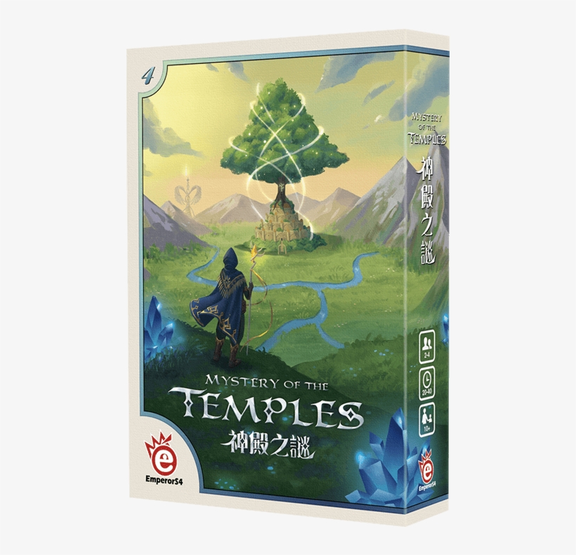Mystery Of The Temples Box - Mystery Of The Temples Board Game PNG ...