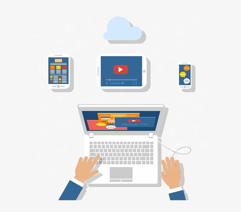 Six Reponsive Web Design - Responsive Website Designing Banner PNG ...