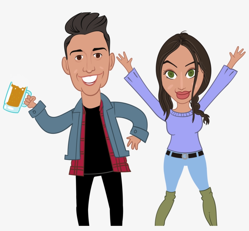 Personalised Drawings Created From Your Photos - Cartoon PNG Image ...