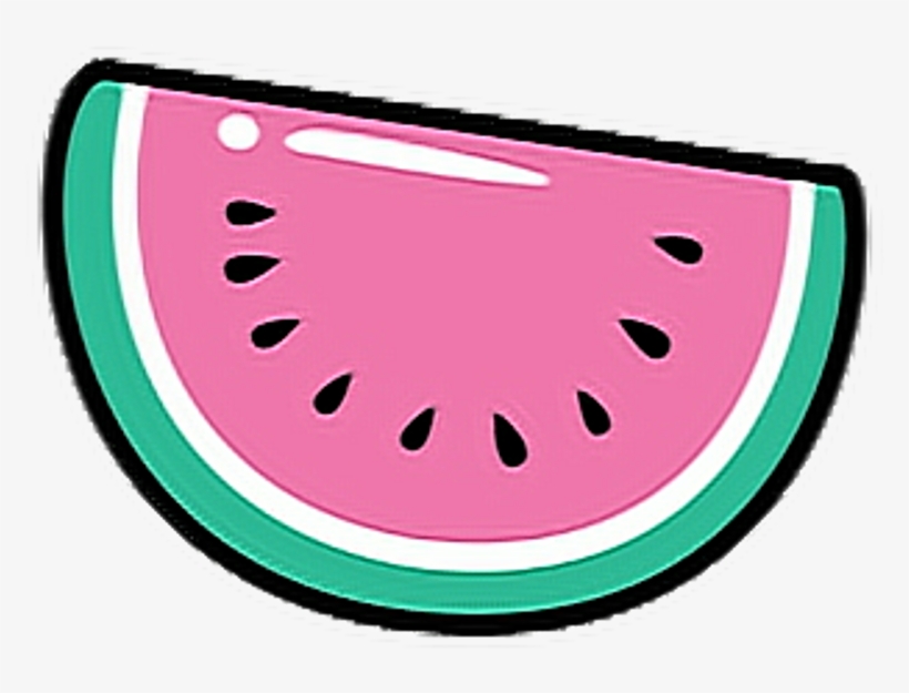 Cute Sticker - Watermelon PNG Image | Transparent PNG Free Download on ...