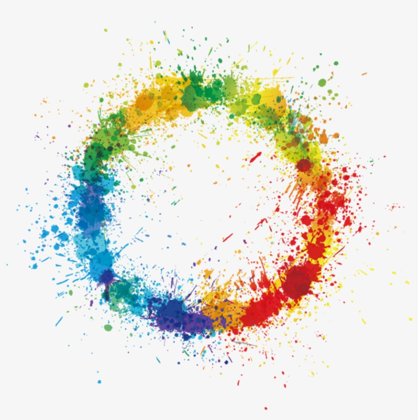 Download Color Colorful Splash Splashofcolor Red Yellow Green - Paint ...
