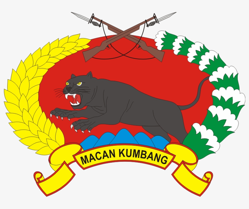 Logo Batalyon Infanteri 121/macan Kumbang - Illustration PNG Image ...