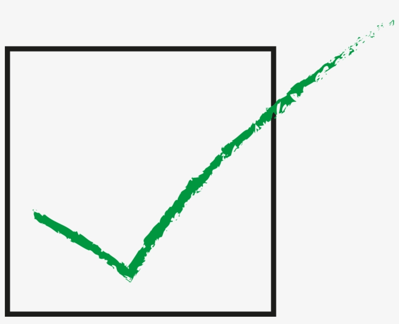 Check Mark Right Rectangle Png Image - Frame PNG Image | Transparent ...