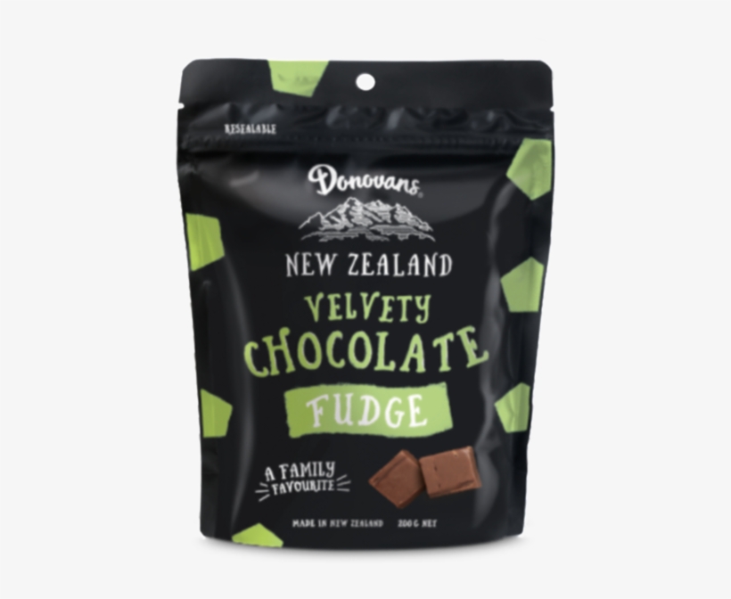 Selected Chocolate Fudge 200g Pouch - New Zealand Russian Fudge PNG ...