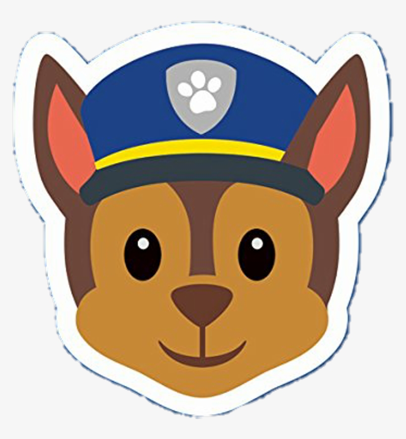 1024 X 1024 5 - Paw Patrol Chase Face PNG Image | Transparent PNG Free ...