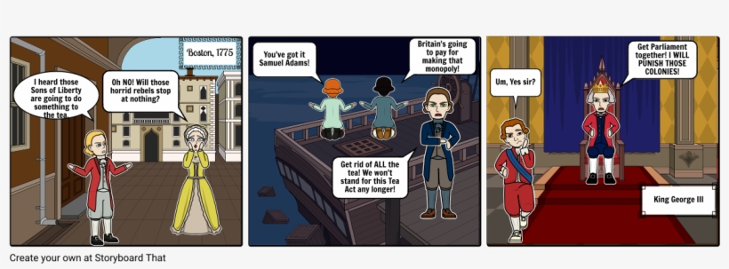 Boston Tea Party - Cartoon PNG Image | Transparent PNG Free Download on ...