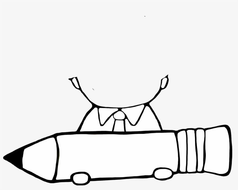 Writer Clipart Black And White