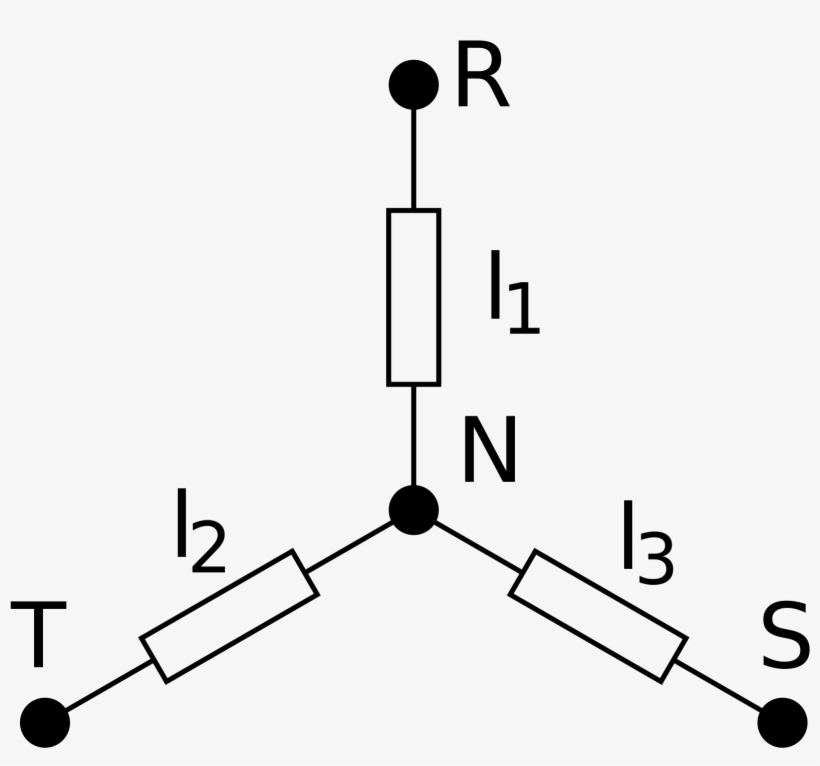 Open - 3 Phase Star Connection PNG Image | Transparent PNG Free ...