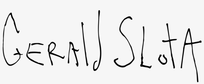 Gerald Slota Photographer - Calligraphy PNG Image | Transparent PNG ...